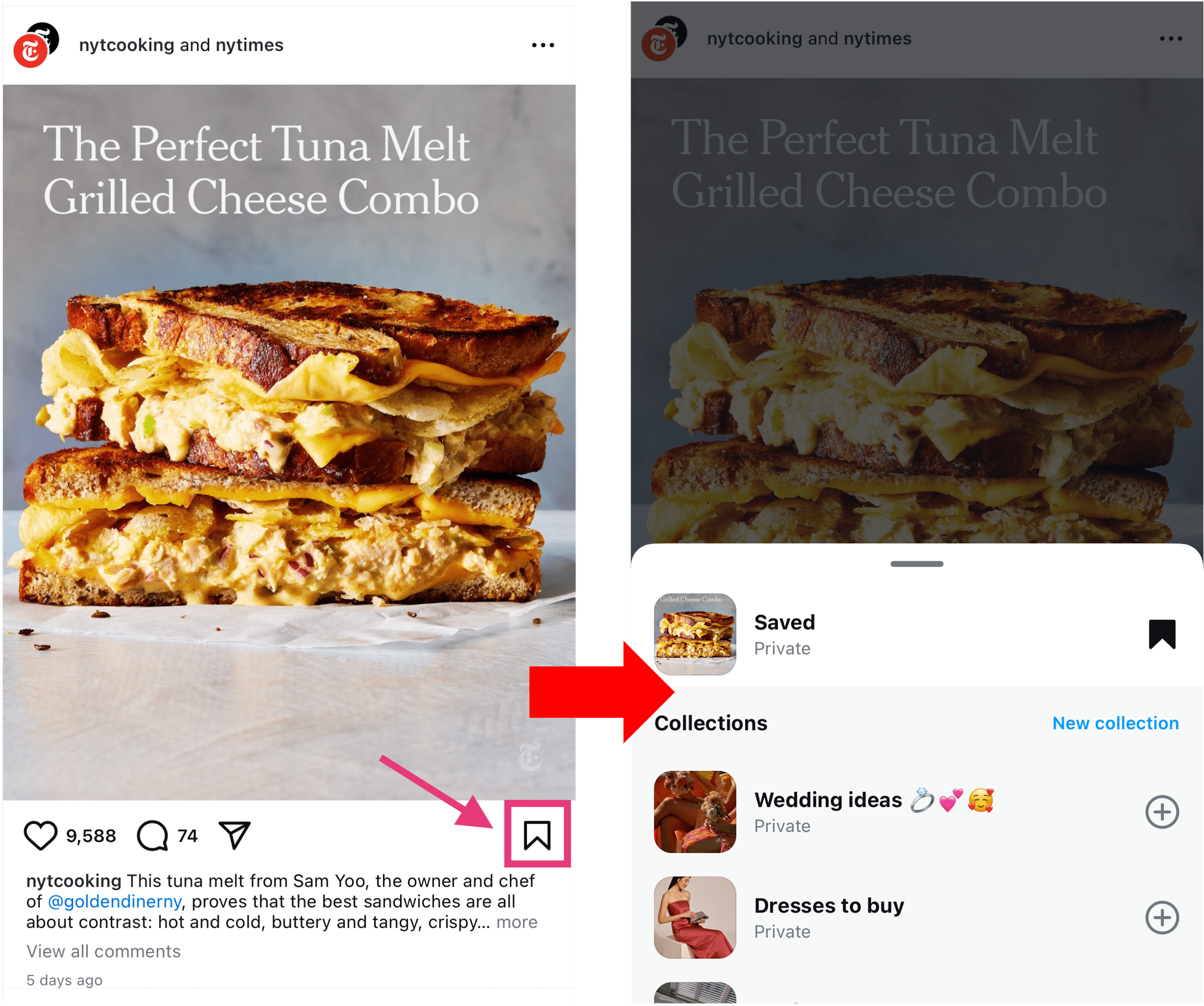 Instagram Bookmark | Path Social
